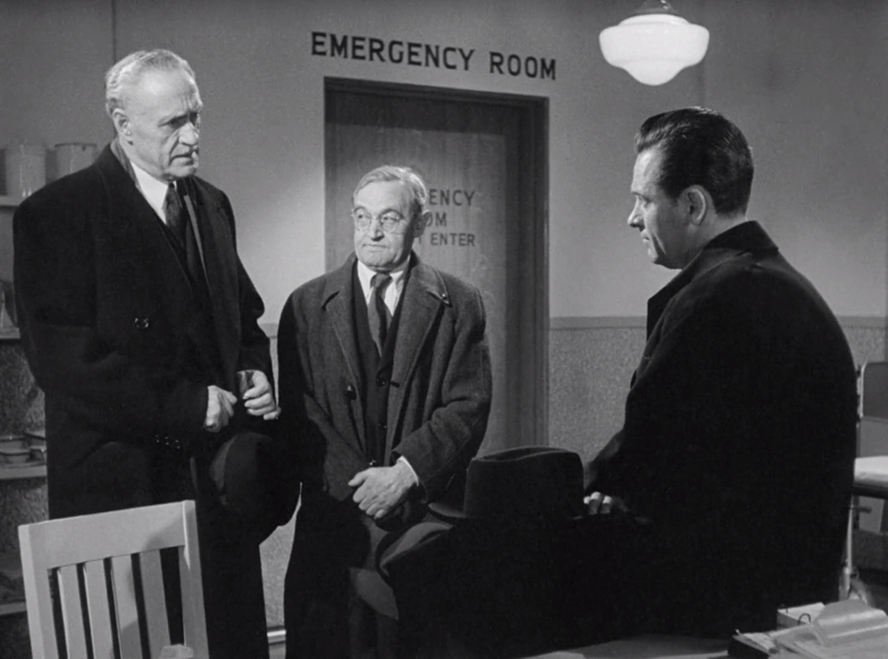 Herbert Heyes, Barry Fitzgerald and William Holden