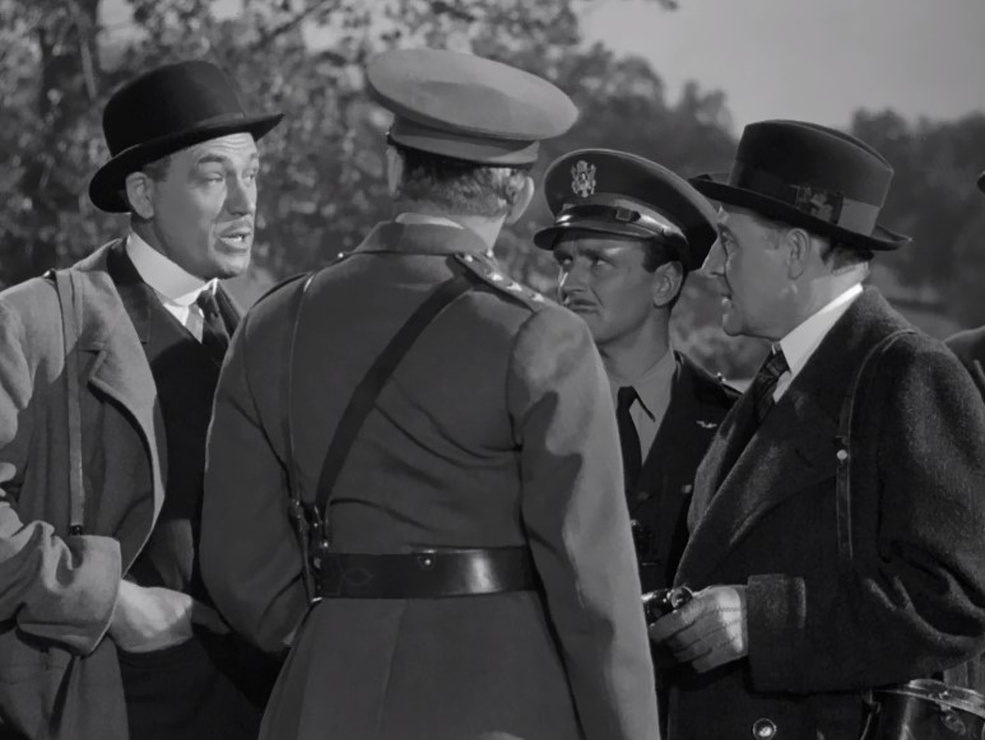 Dennis Hoey and Holmes Herbert