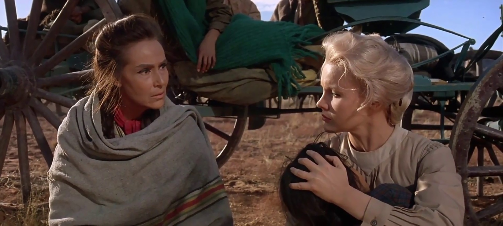 Dolores del Rio and Carroll Baker