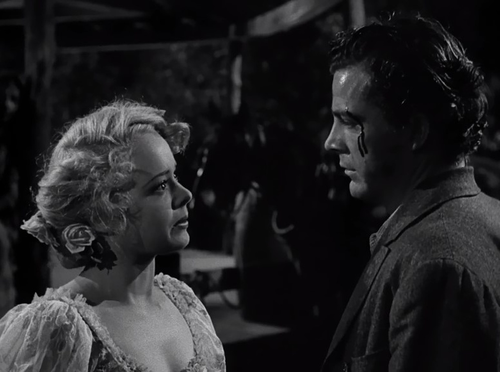 Virginia Gilmore and Dana Andrews