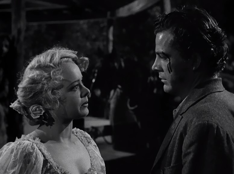 Virginia Gilmore and Dana Andrews