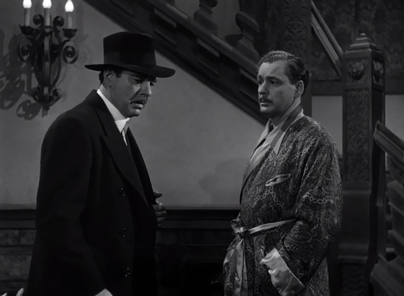 Lon Chaney Jr. and Wilton Graff