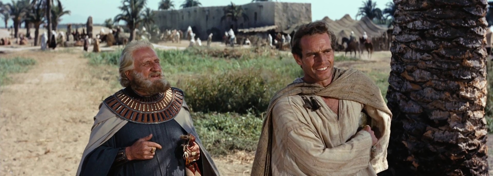 Finlay Curie and Charlton Heston
