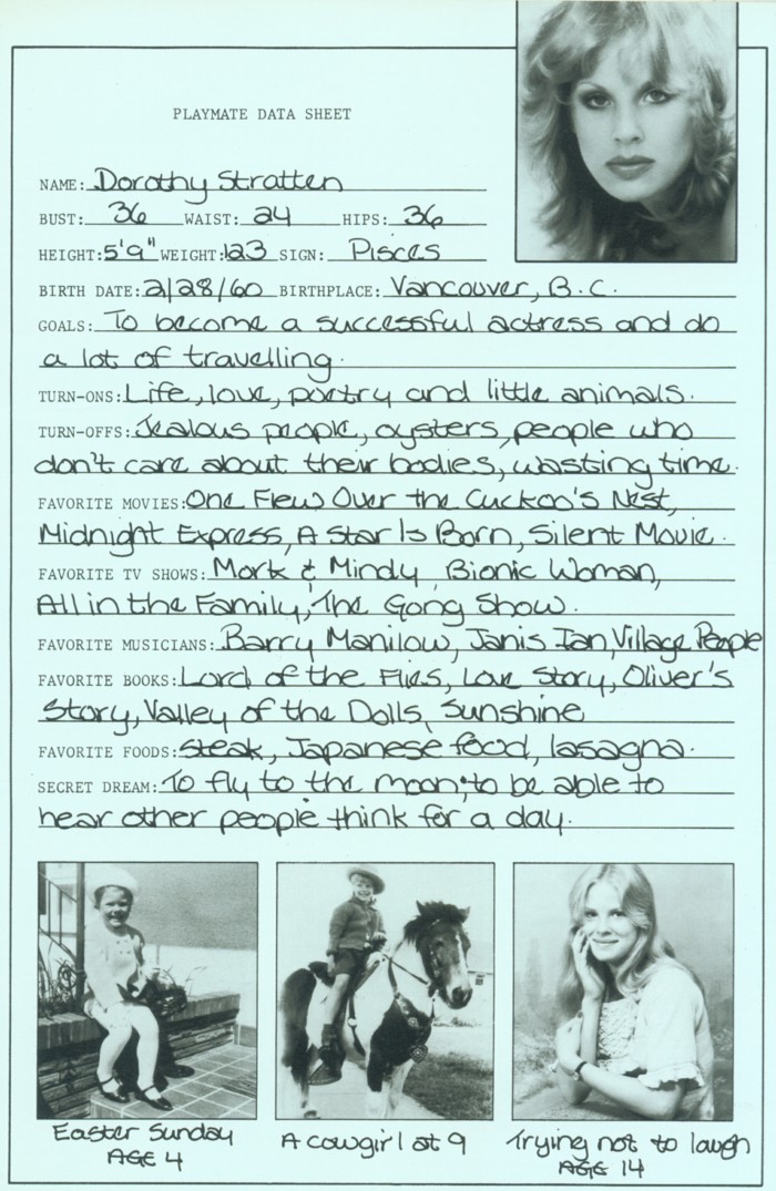 Picture of Dorothy Stratten