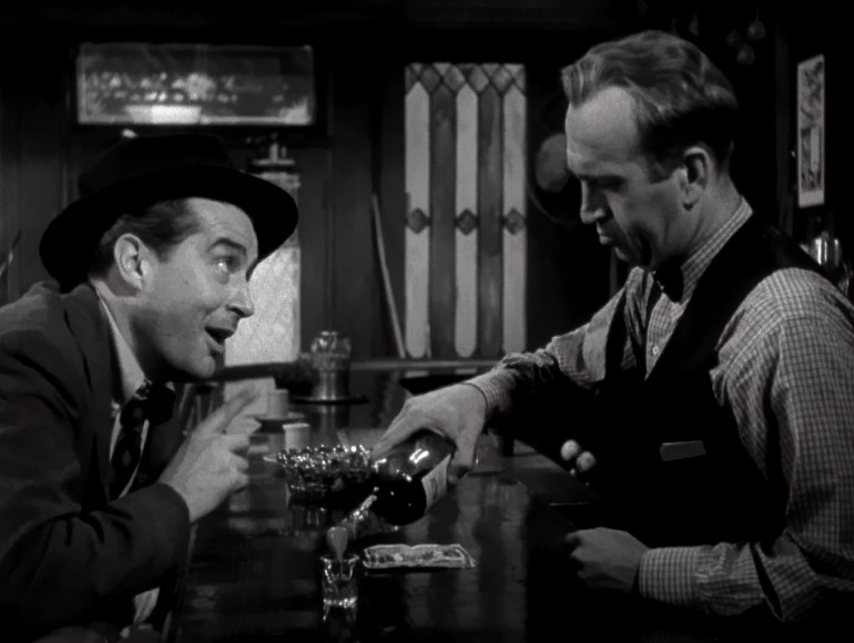 Ray Milland and Howard Da Silva