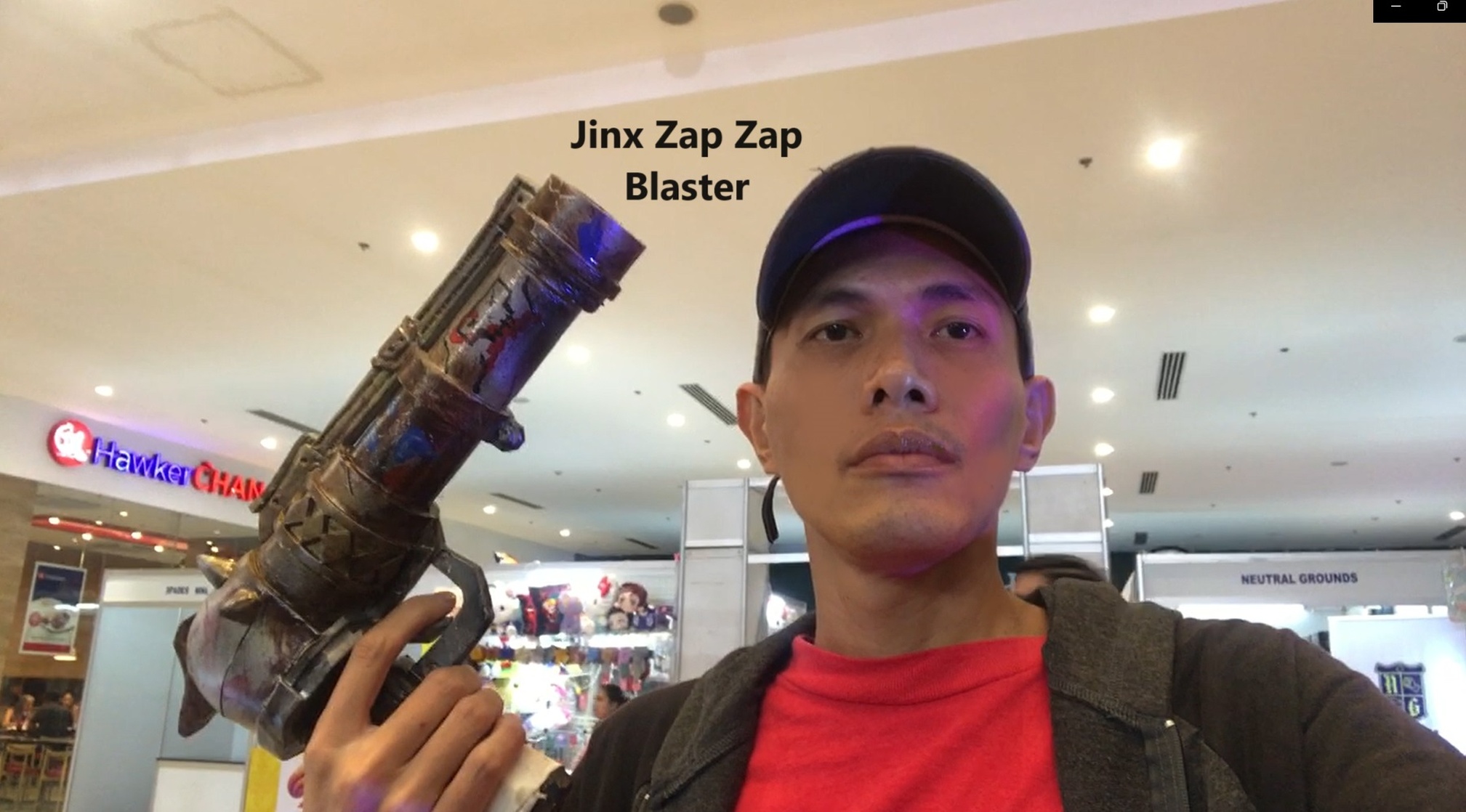 Jinx Zap Zap Blaster From League of Legends