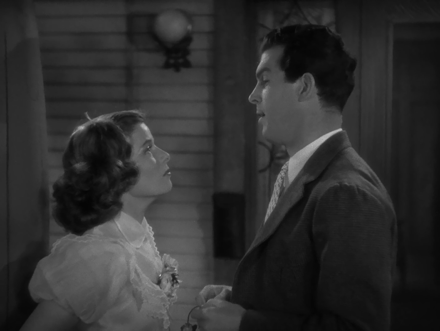 Katharine Hepburn and Fred MacMurray