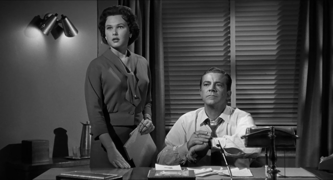 Marilee Earle and Dana Andrews