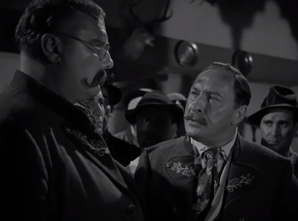 Rex Evans and Lionel Atwill