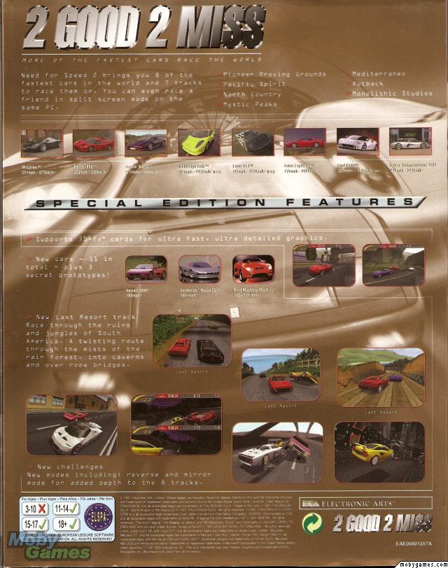 Need for Speed II: Special Edition image