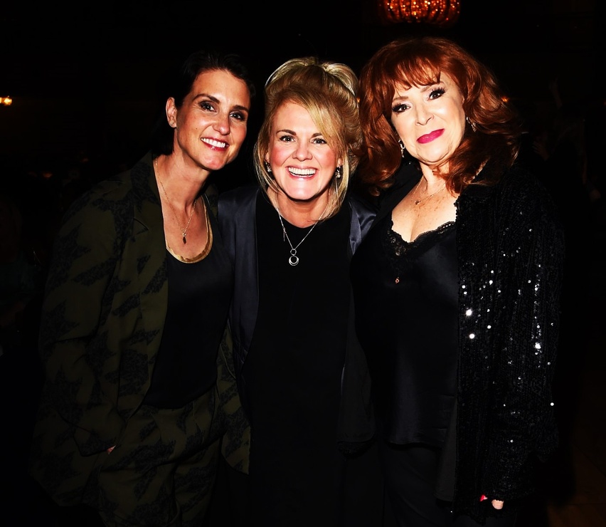 Heather Peace, Sally Lindsay and Harriet Thorpe