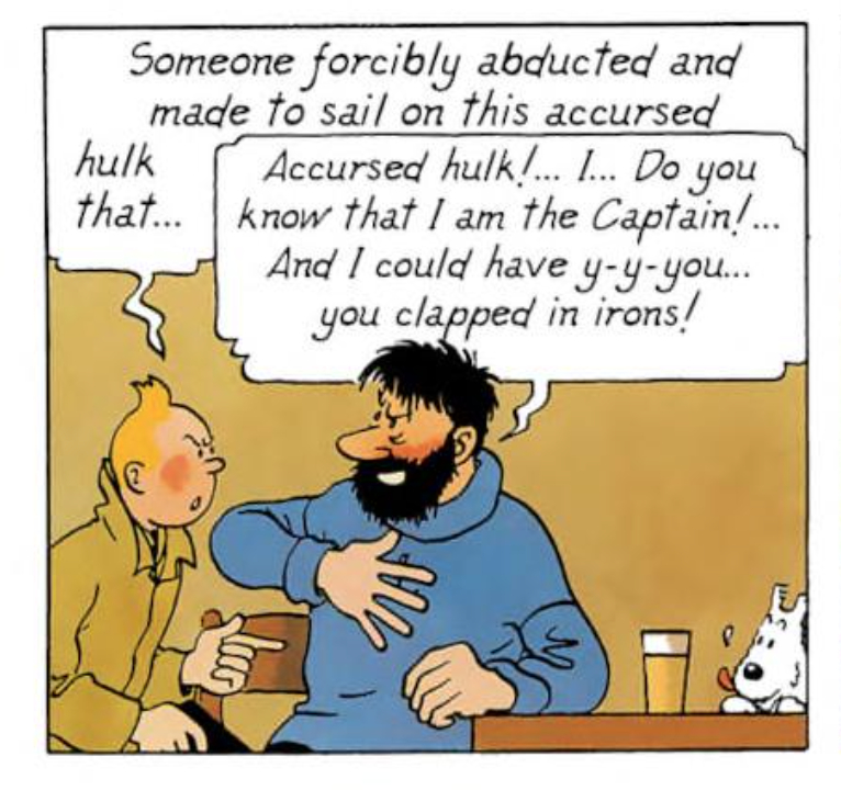 Picture of Captain Haddock