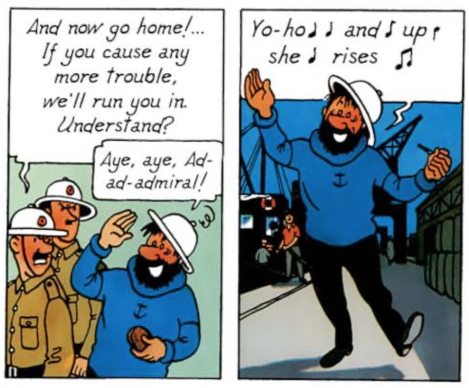 Picture of Captain Haddock