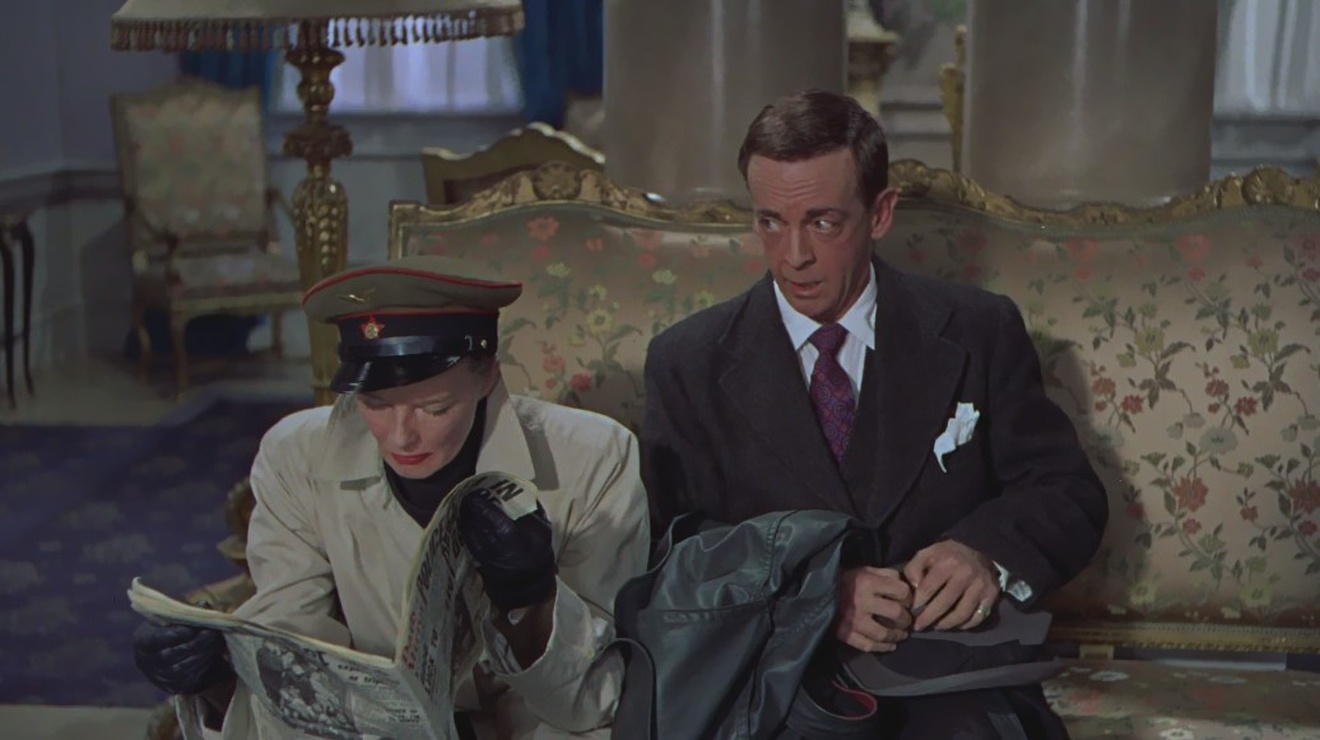 Katharine Hepburn and Robert Helpmann