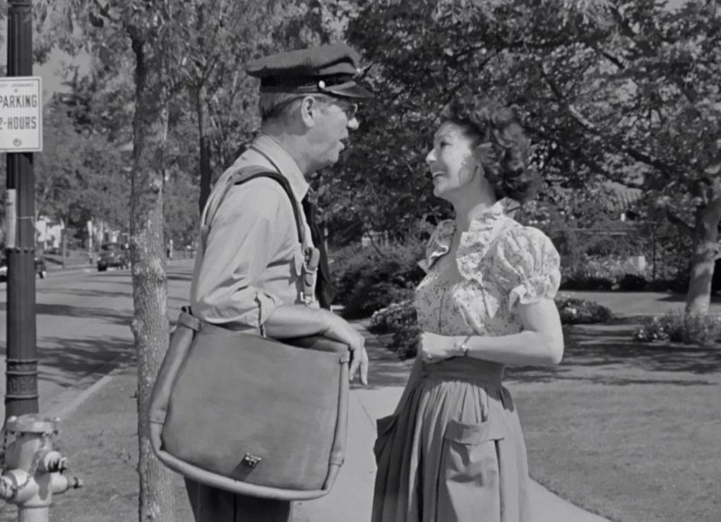 Irving Bacon and Loretta Young