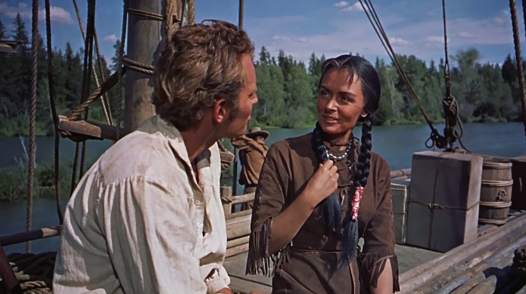 Charlton Heston and Donna Reed