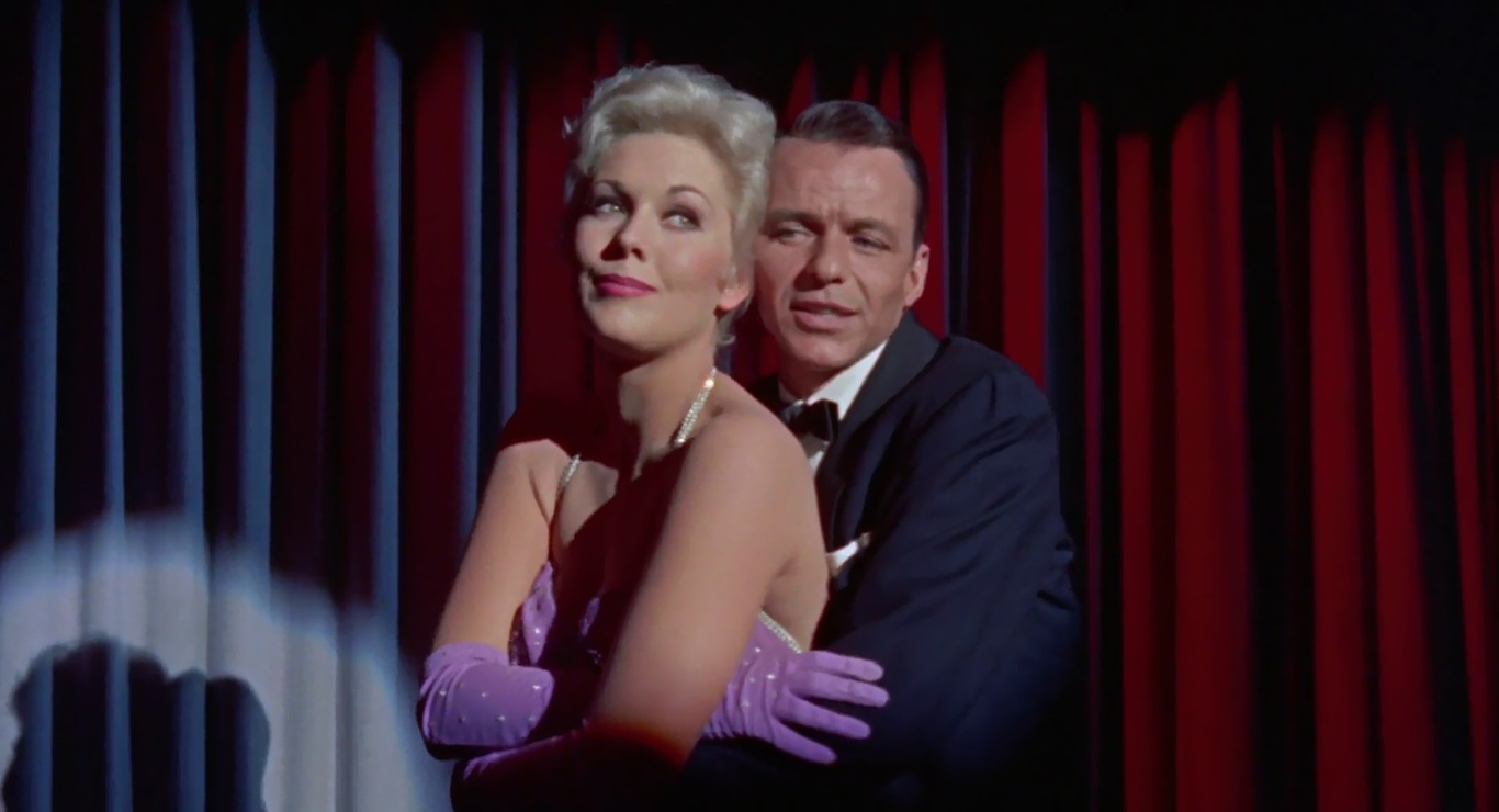 Kim Novak and Frank Sinatra
