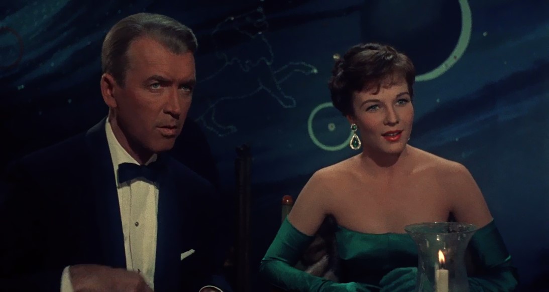 James Stewart and Janice Rule