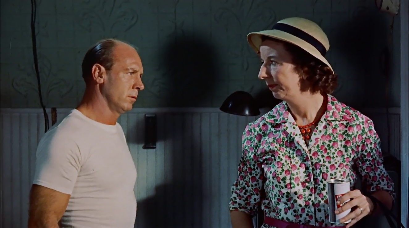 Dick Crockett and Mary Wickes