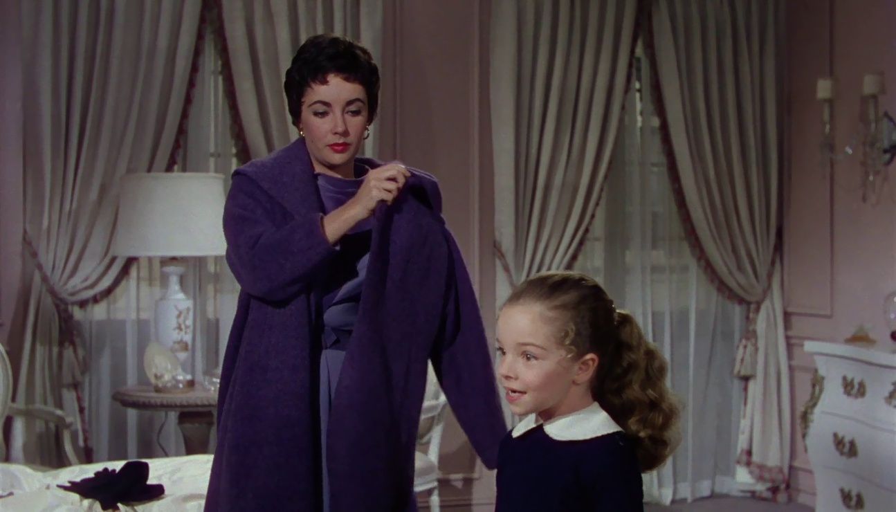 Elizabeth Taylor and Sandy Descher