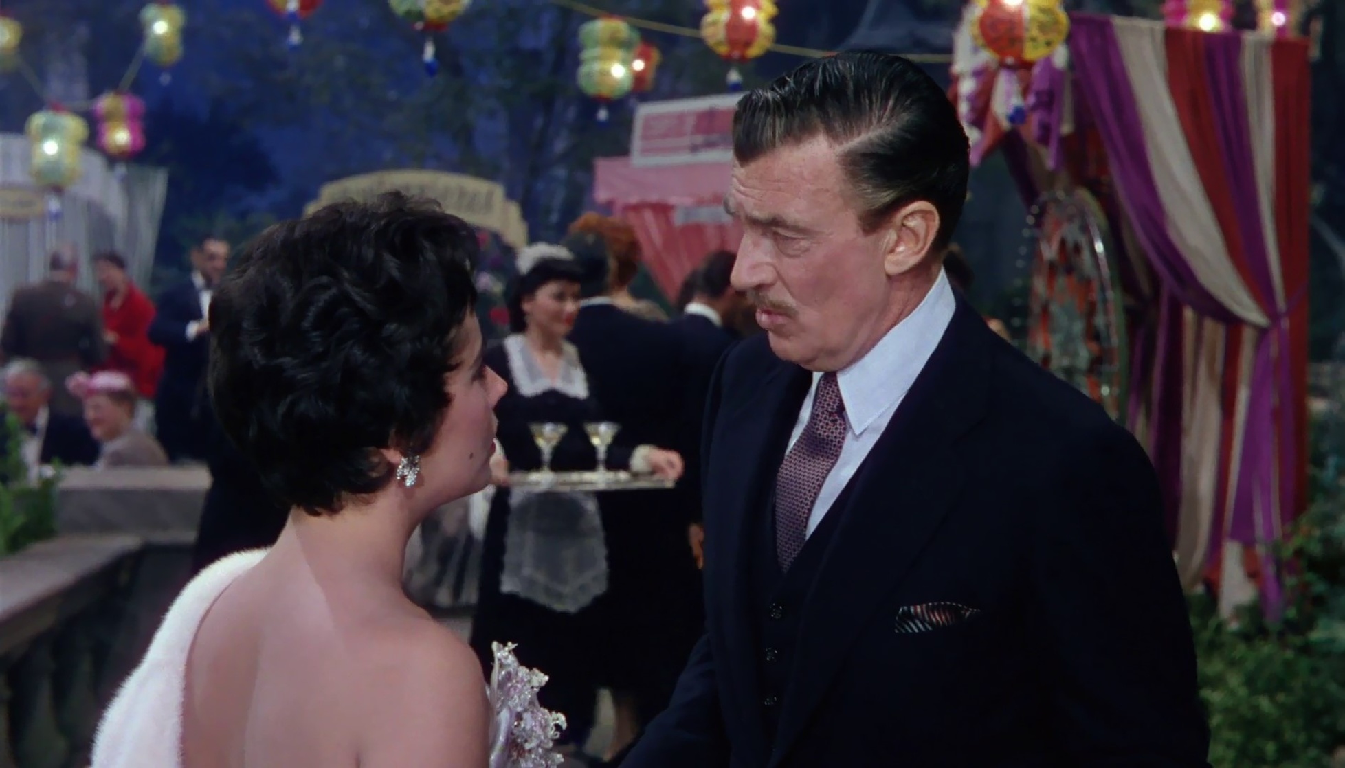 Elizabeth Taylor and Walter Pidgeon