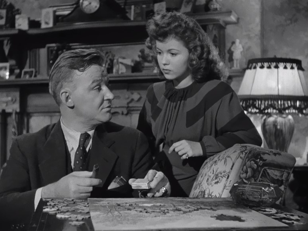 Tom Tully and Shirley Temple