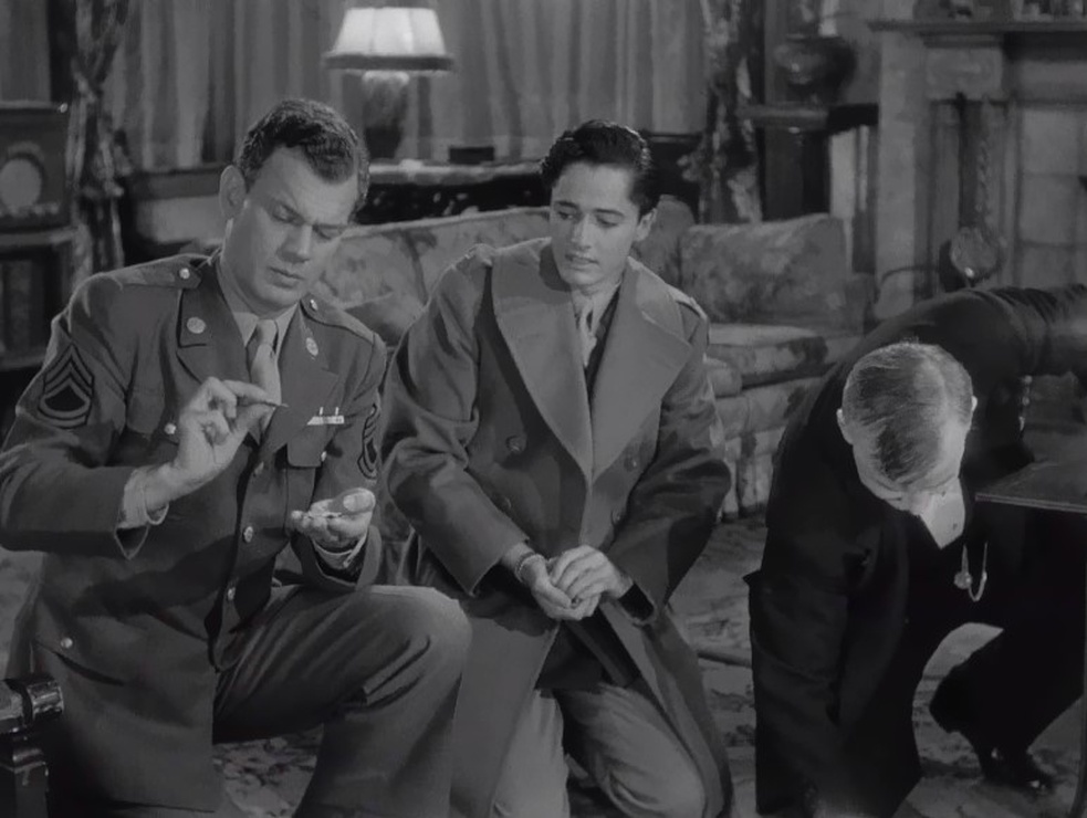 Joseph Cotten, John Derek and Tom Tully