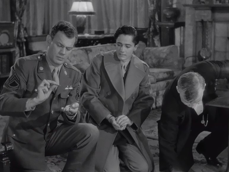 Joseph Cotten, John Derek and Tom Tully