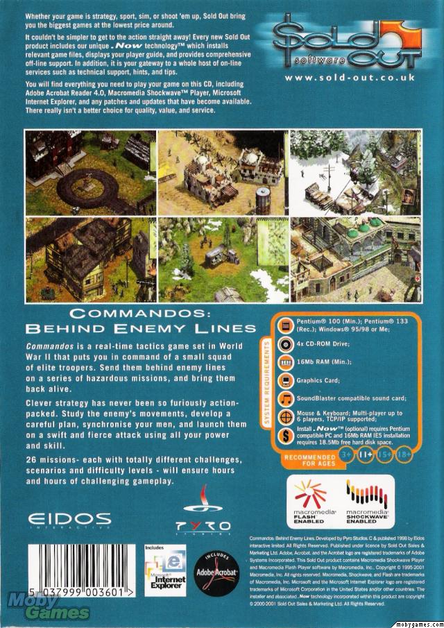 Picture of Commandos: Behind Enemy Lines