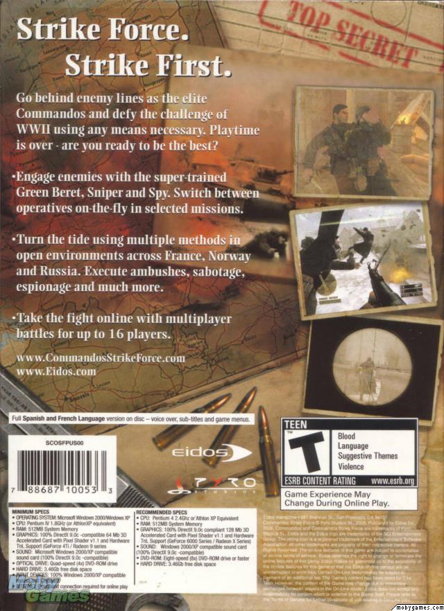 Picture of Commandos: Strike Force