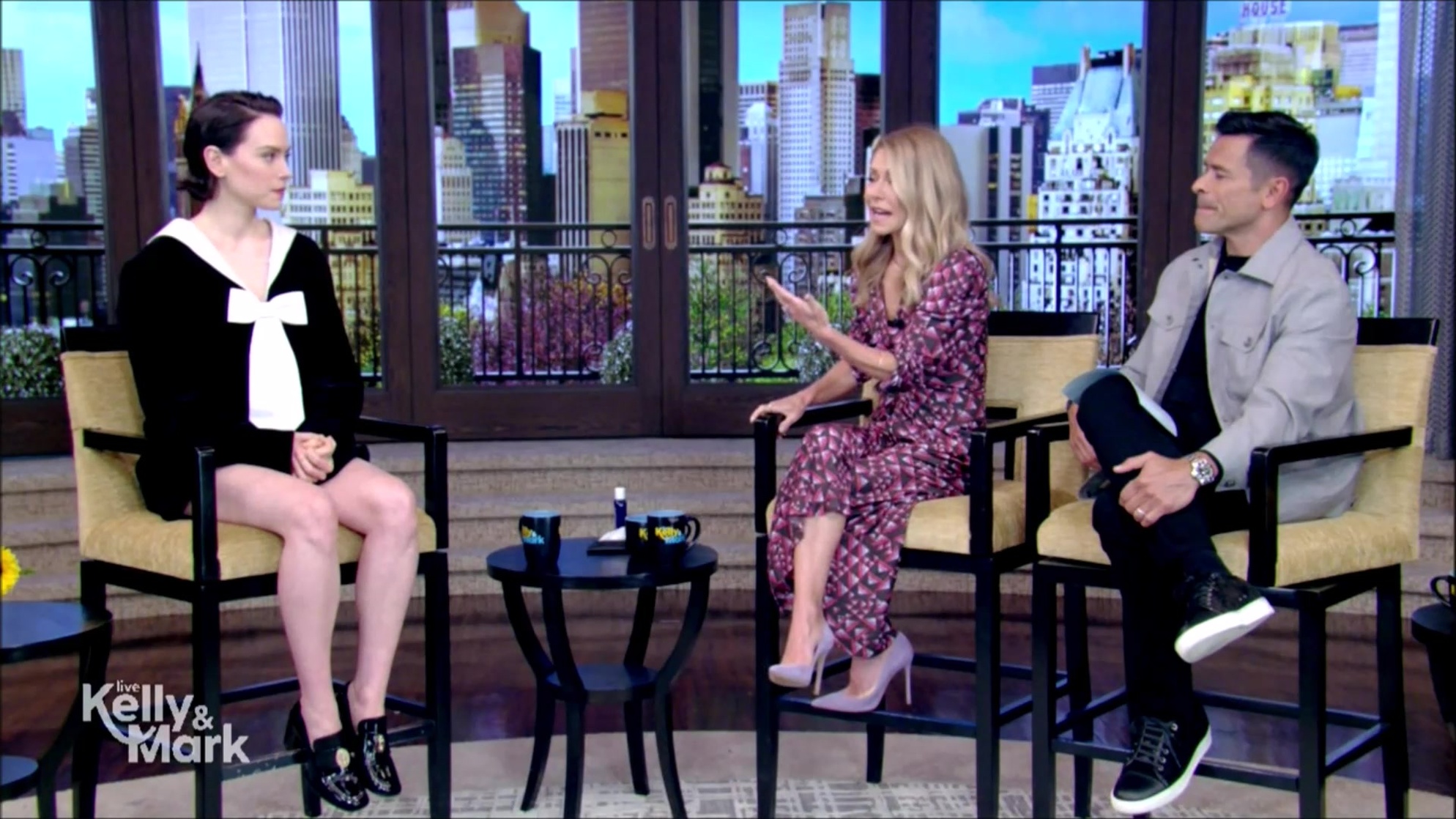 Daisy Ridley on LIVE with Kelly & Mark