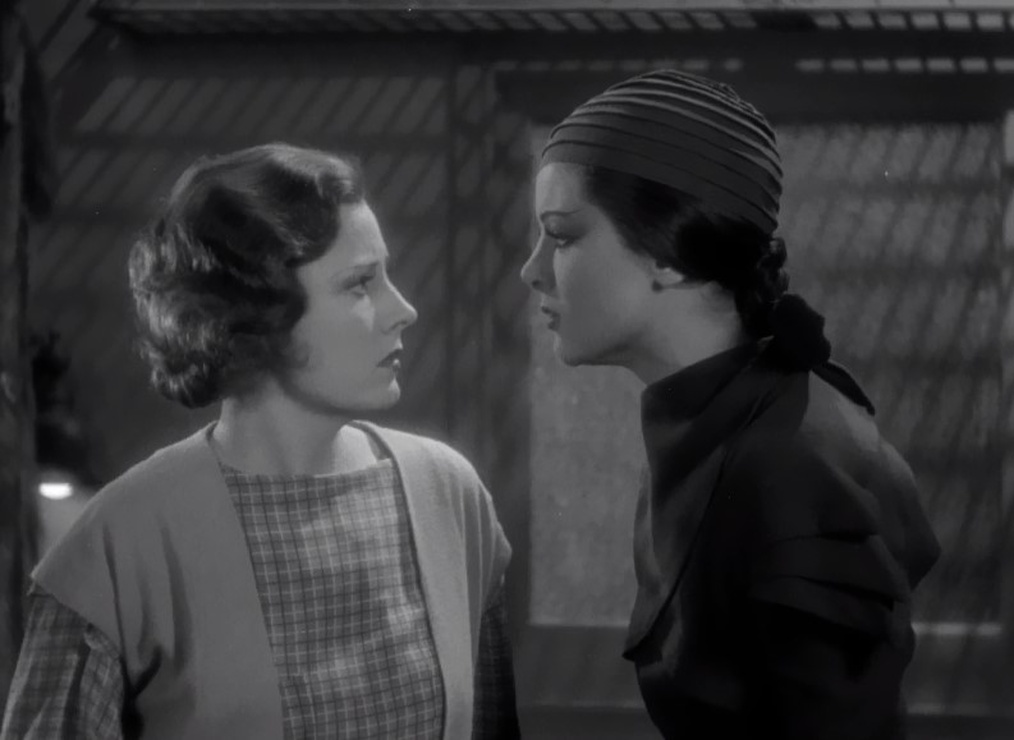 Irene Dunne and Myrna Loy
