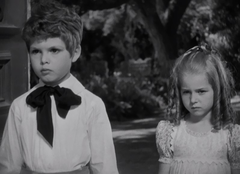 Dickie Moore and Virginia Weidler