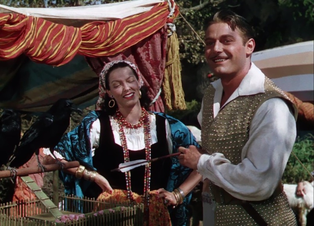 Gale Sondergaard and Jon Hall