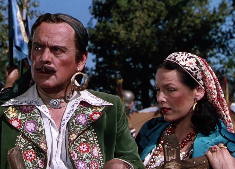 Leo Carrillo and Gale Sondergaard