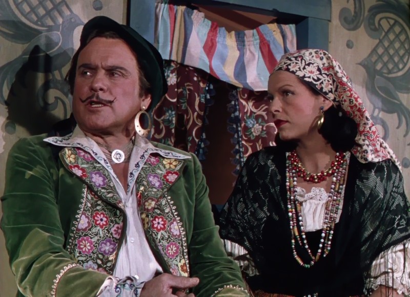 Leo Carrillo and Gale Sondergaard