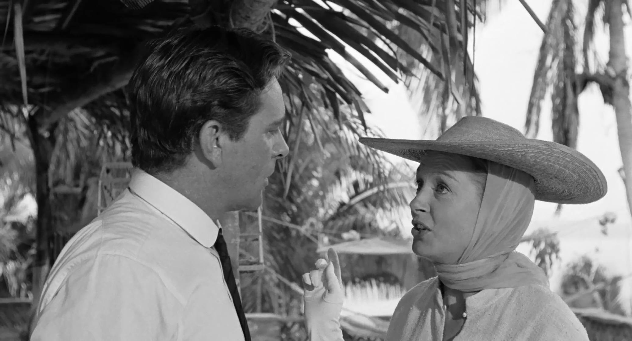 Richard Burton and Deborah Kerr