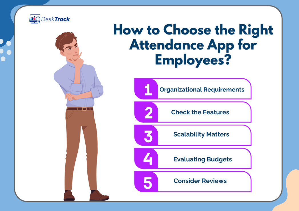 How to Choose the Right Attendance App for Employe