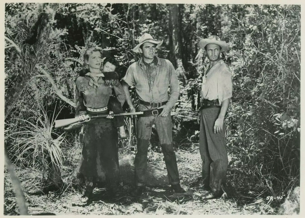 Carole Mathews, Steve Cochran, Warren Stevens