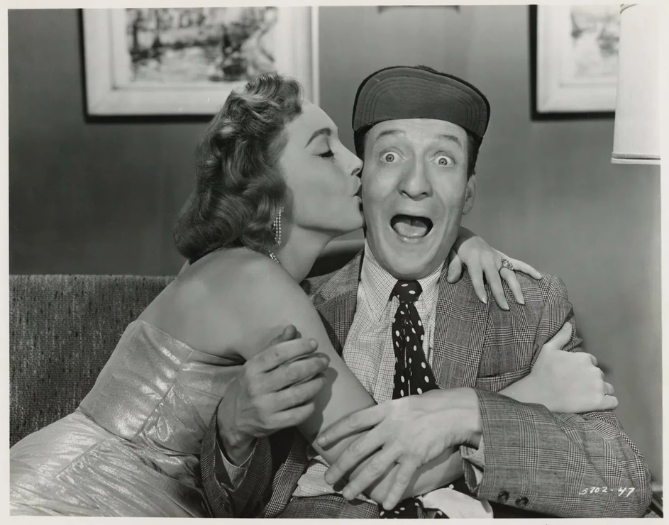 Darlene Fields, Huntz Hall