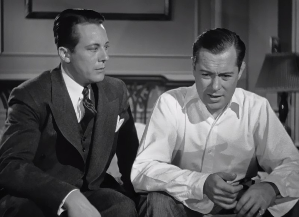 Gene Raymond and Robert Montgomery