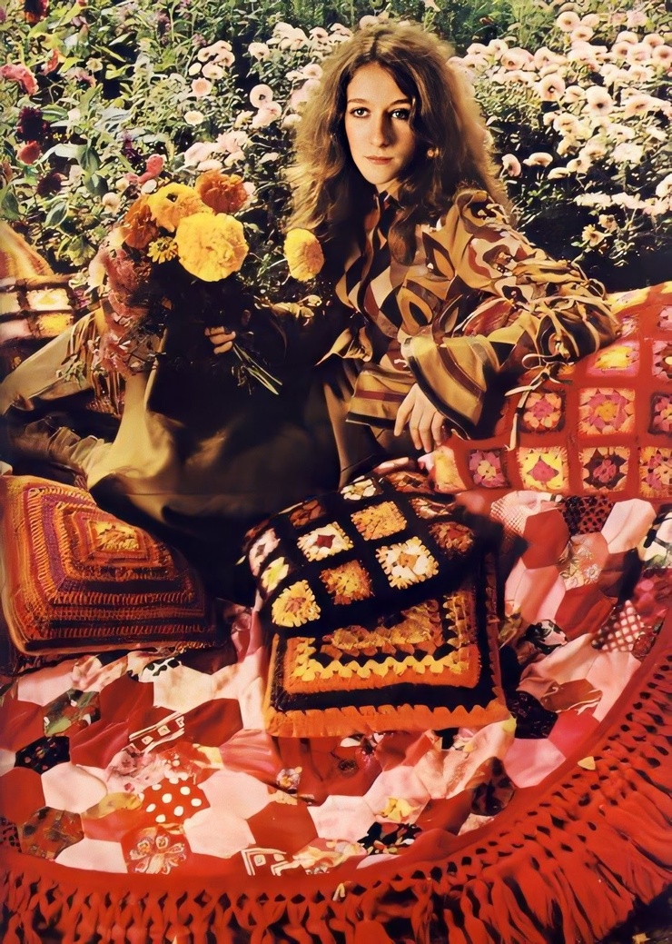 January 1970 - Alice Ormsby-Gore in Bill Gibb for