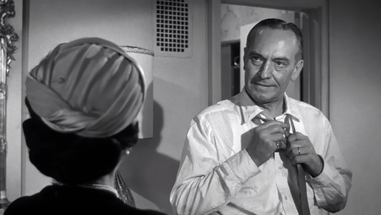 Betty Walker and Fredric March