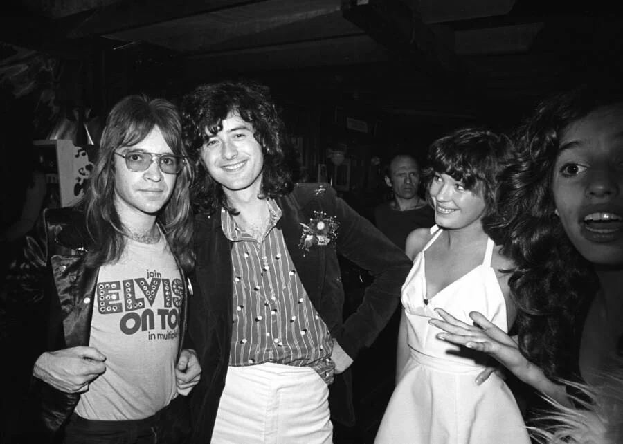 June 1973 with Led Zeppelin at the English Disco