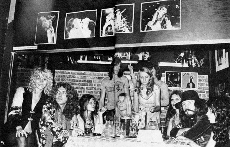 June 1973 with Led Zeppelin at the English Disco