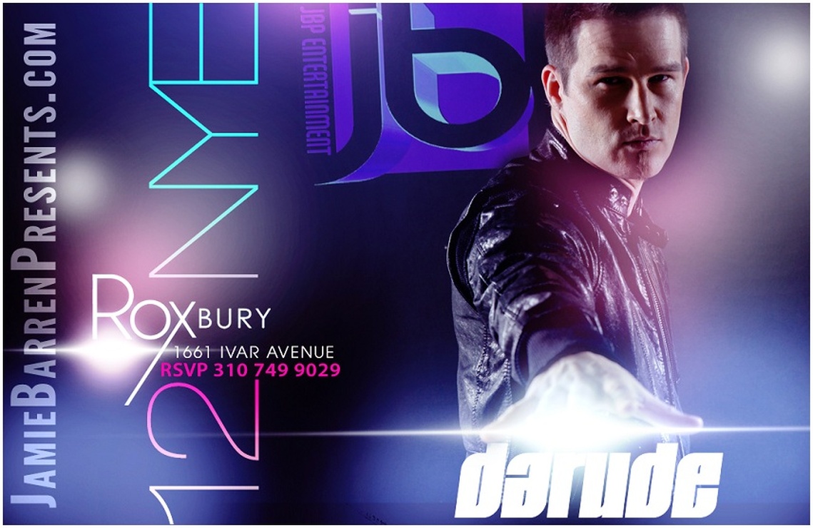Darude performs Roxbury Hollywood NYE 2012