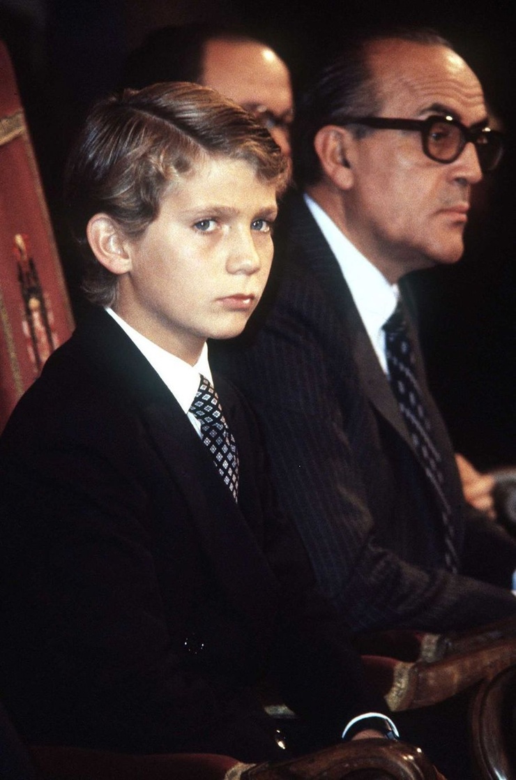 Prince Felipe 1976 to 1982