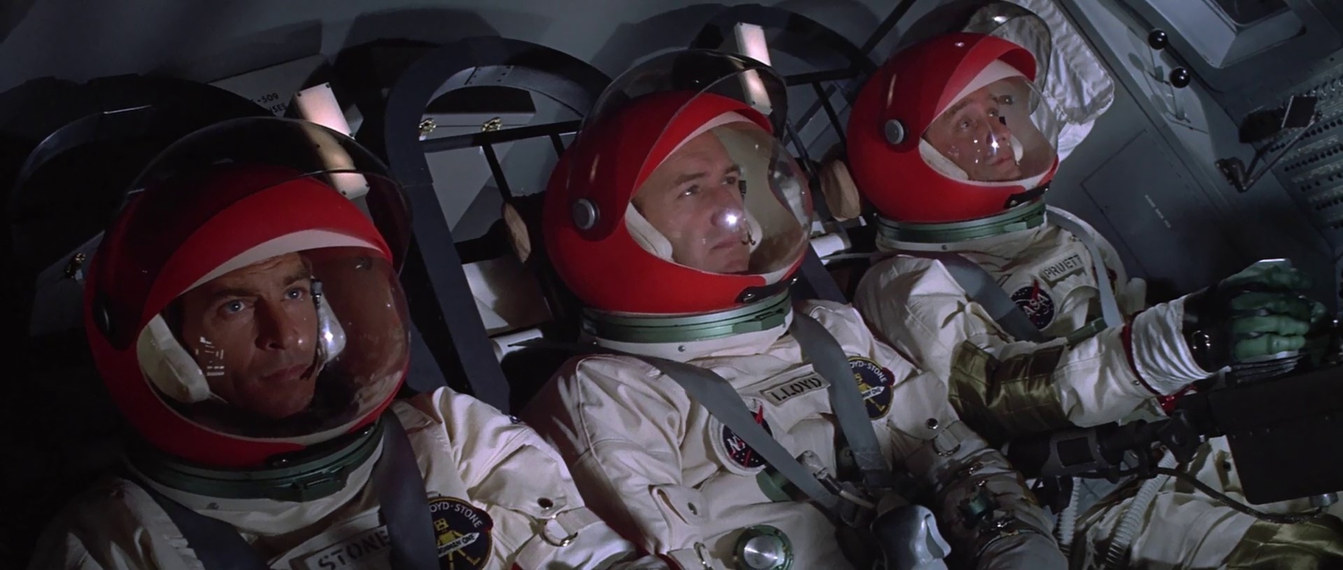 James Franciscus, Gene Hackman and Richard Crenna