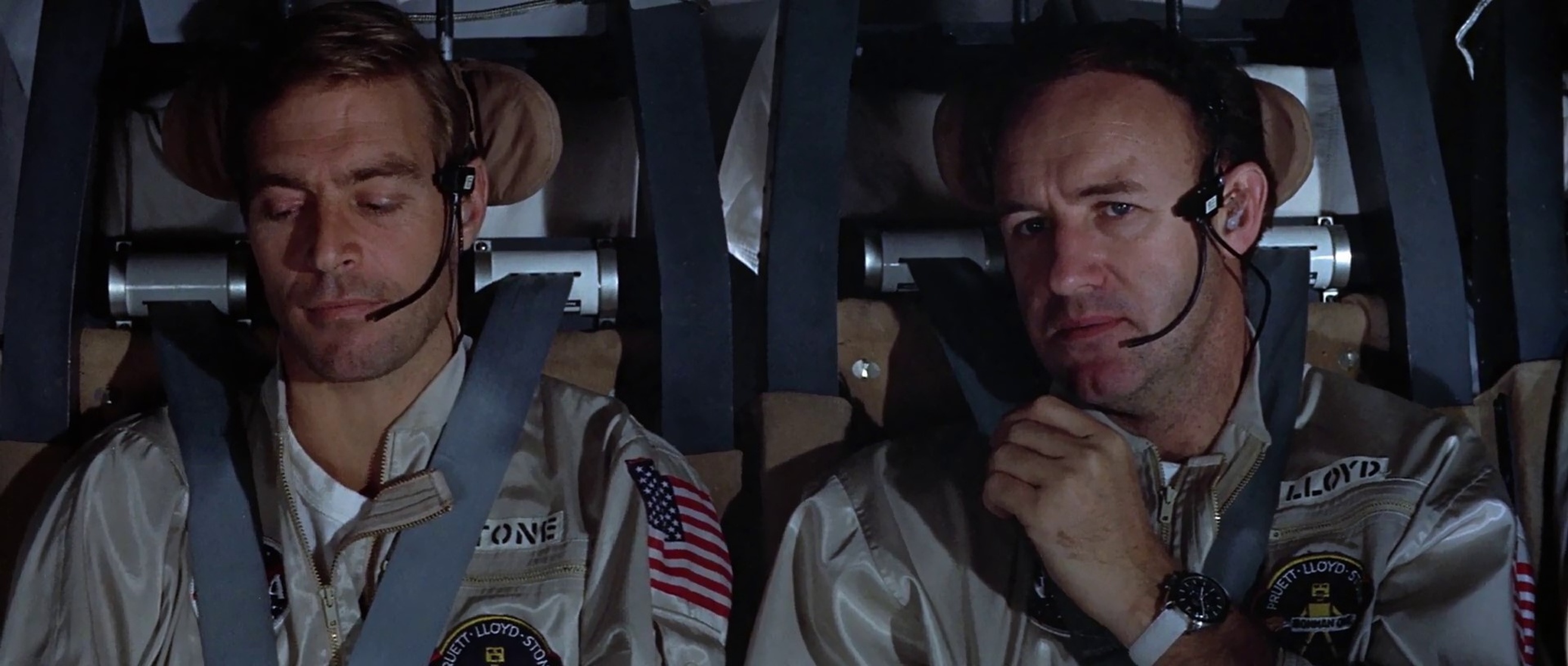 James Franciscus and Gene Hackman