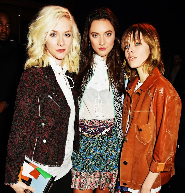 Portia Freeman, Matilda Lowther and Edie Campbel